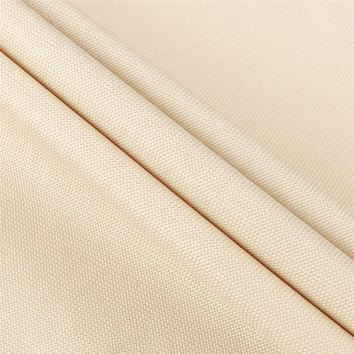 Flexiyard Outdoor Sectional Cover, Heavy Duty Patio Furniture Cover, 100"X100" Waterproof 600D Patio Sectional Cover, V-Shaped L-Shape Lawn Outdoor Furniture Cover (Natural Beige,V-Shaped-100 x100)