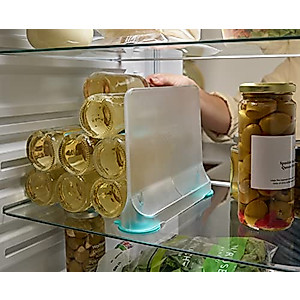 Joseph Joseph FridgeStore Under-Shelf Storage Drawer, One Size, Clear/Blue