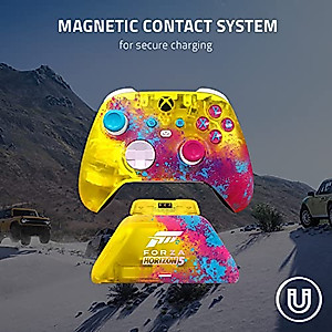 Razer Universal Quick Charging Stand for Xbox Series X|S: Magnetic Secure Charging - Matches Forza Horizon 5 Limited Edition Xbox Wireless Controller - USB Powered - (Controller Sold Separately)