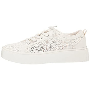 Roxy Women's Sheilahh Slip On Platform Sneaker Shoe, ASH/White, 9