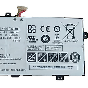 Andglim IZKROR AA-PBUN4AR 39Wh 5120mAh Battery Replacement for Samsung Notebook 9 Spin 900X5L 940X3L NP900X5L NP940X3L NT900X5P NT900X5W NT900X5H NT900X5L NT900X5M NT901X5L Series BA43-00375A 7.7V