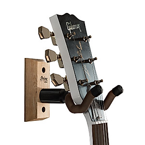 String Swing Guitar Wall Mount, Guitar Hanger, Wall Guitar Mount, Guitar Holder Hook for Wall, Fits All Size Guitars, Acoustic, Electric, Bass, Ash Hardwood - Made in USA