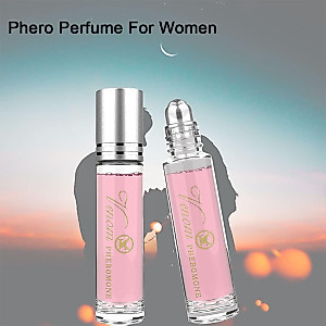 HYOIIO 2PCs Pheromone Perfume for Women, Portable Perfume Long Lasting Female Roll On Perfume Venom Scents Pheromones