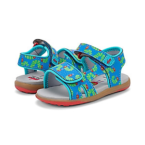See Kai Run - Jetty III Water-Friendly Sandal for Little Kids, Very Hungry Caterpillar, Little Kid 11