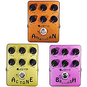 JOYO JF-13 & JF-14 and JF-16 Amplifier Simulator Effect Pedals for Electric Guitar Most Frequently Combination Budget in Bundle