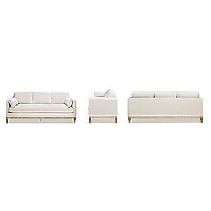 Jennifer Taylor Home Knox Sofas, French Beige Performance Velvet