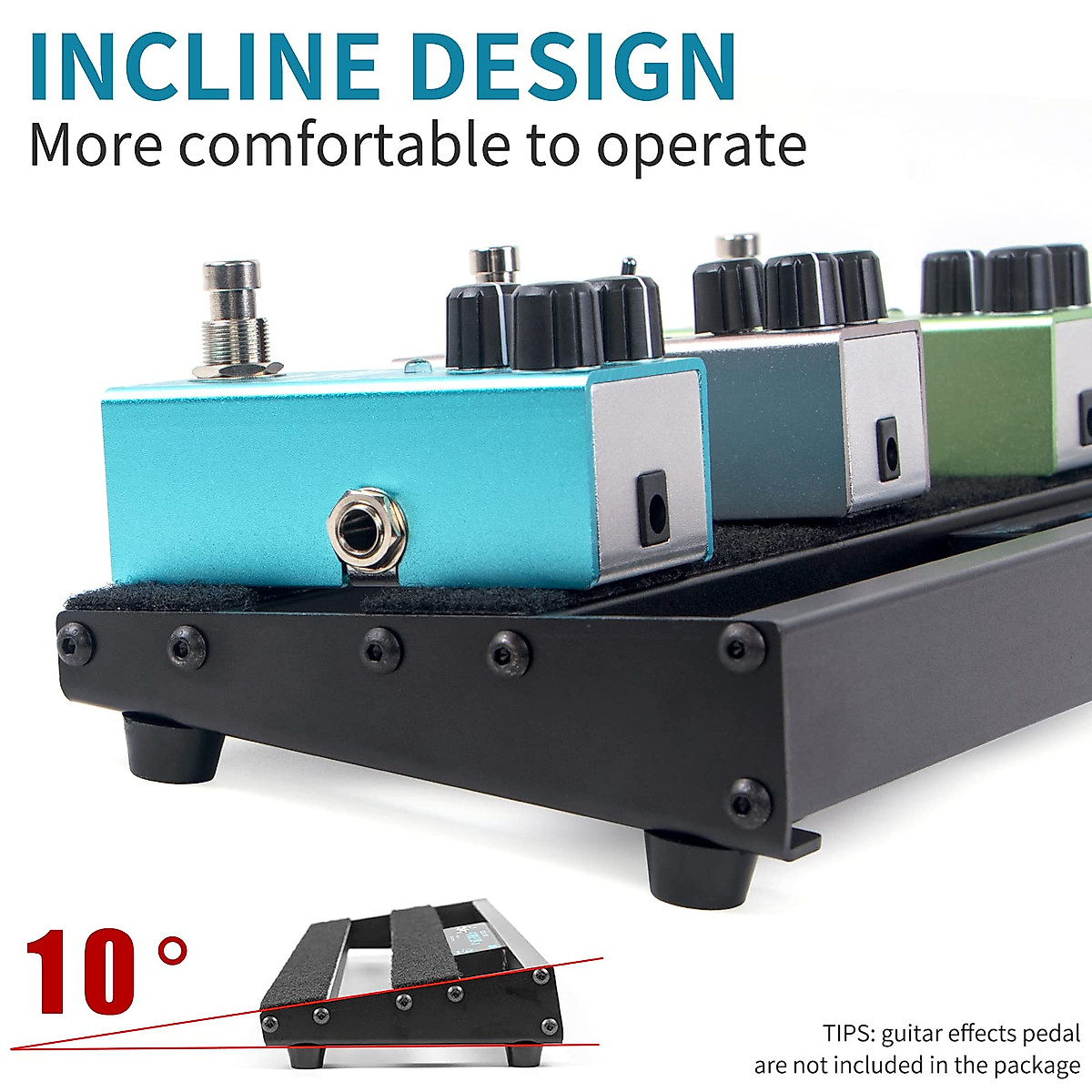 Analog Chorus Guitar Pedal, Lotkey Electric Effects Pedals Mini Single Type DC 9V True Bypass