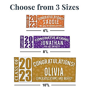 Let’s Make Memories Class of 2023 Graduation Banner - Blue - Graduation Party Décor - 6 Feet