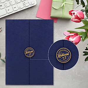 Trgowaul Retirement Party Decorations, Happy Retirement Guest Book Alternative, Funny Retirement Party Signature Certificate, Card Congrats Retired Party Supplies Gifts Sign for Men Women Coworkers