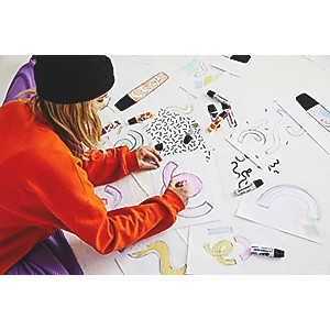 Stabilo BOSS Original Highlighter Set of 4, Hint of Mint Green, Cloud Blue, Fresh Fuchsia, Soft Orange