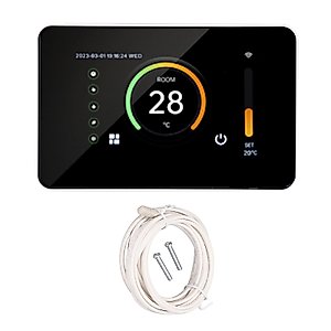 Touchscreen Smart WiFi Thermostat Digital Programmable Thermostat Home Floor Water Heating Thermostat 100 to 250VAC (16A)