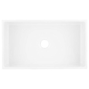 Signature Hardware 433911-27 Torun 27" Farmhouse Single Basin Fireclay Kitchen Sink