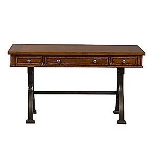 Liberty Furniture INDUSTRIES Arlington House Writing Desk, W56 x D30 x H31, Brown