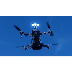 Professional Release and Drop Plus Device with LED Light Searchlight Bundle for DJI Mavic 2 Zoom/Pro/Enterprise/Dual, for Drone Fishing, Bait Release, Search & Rescue, Payload Delivery, Fun Activities