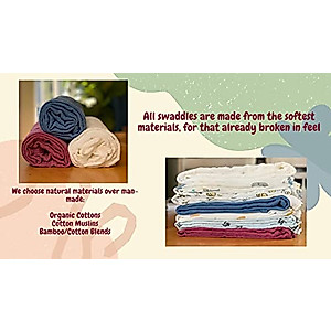 COCOAbi Baby Blanket in Baby's Breath White | 100% Cotton Muslin | Naturally Soft for Babies | Boho Colors & Pattern | Gentle Muslin Blanket | Eco-Friendly Material | Beautiful Baby Gift | 47” x 47”