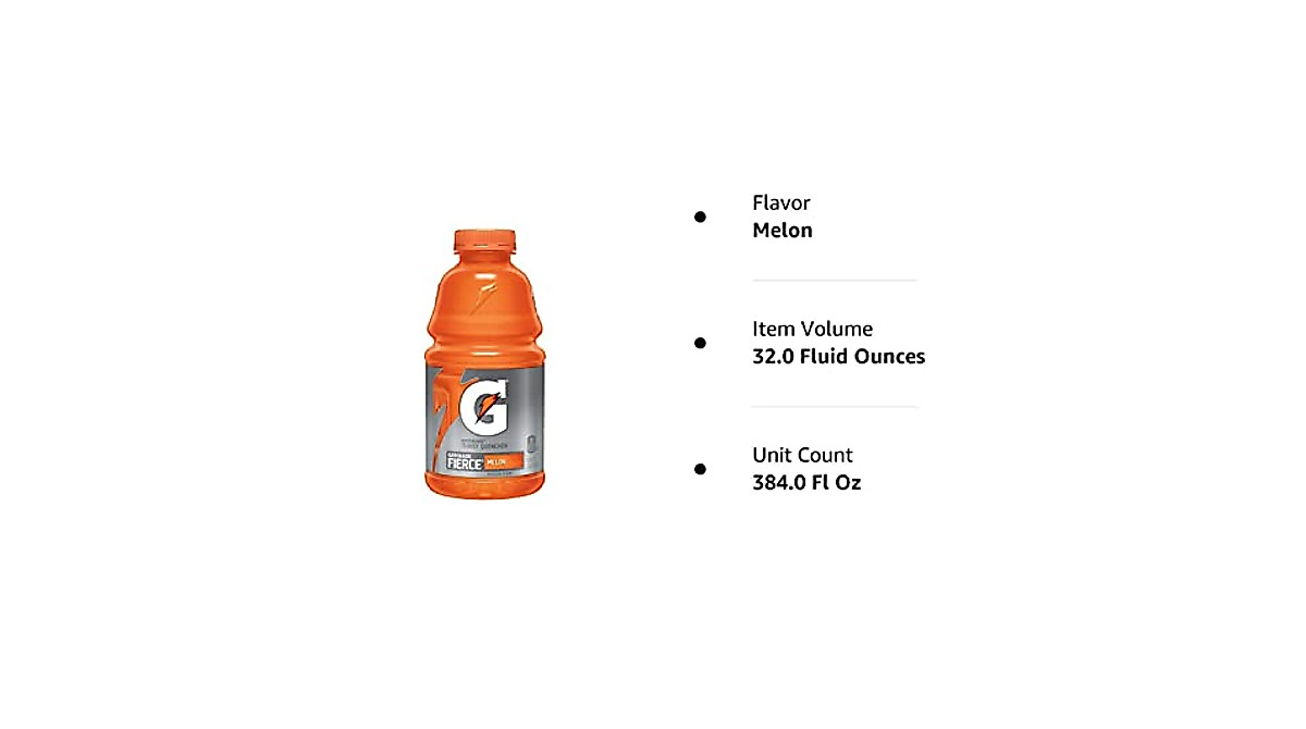 Gatorade Fierce Melon Sports Drink Case – Hydrate and Energize