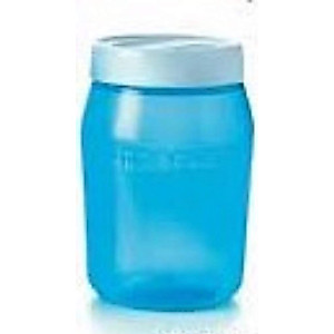 TUPPERWARE - Universal 6.5 Cup Jar - Saltwater Taffy Blue