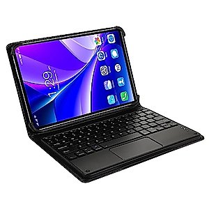 Acogedor 2 in 1 Tablet 10.1 Inch, Android 12.0 Tablets, Support 4G Band Calling Function, 2.4GHz and 5G WiFi Connection, 6GB RAM 128GB ROM, FM, GPS, BT (Silver) (US Plug)