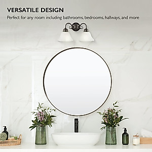 Design House 514471 Millbridge 2 Light Wall Light, Oil Rubbed Bronze