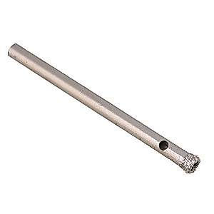 BQLZR 3.48mm Diamond Coated Hole Drill Core Drill Bits Glass Tile Marble Granite Pack of 10