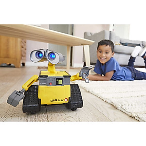 Disney and Pixar WALL-E Robot Toy, Remote Control Hello WALL-E Robot Figure, Gifts for Kids (Amazon Exclusive)