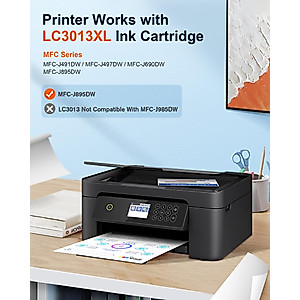 E-Z Ink Pro LC3013 LC3011 Compatible Ink Cartridge Replacement for Brother LC3013 LC3011 LC-3013 Compatible with MFC-J491DW MFC-J497DW MFC-J895DW MFC-J690DW (2 Black, 2 Cyan, 2 Magenta, 2 Yellow)