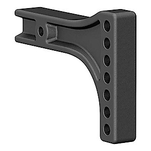 CURT 17131 Replacement Weight Distribution Hitch Shank, 2-1/2-Inch Receiver, 2-Inch Drop, 6-Inch Rise , Black