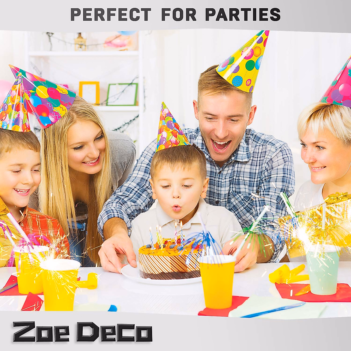 Zoe Deco Plastic Tablecloth (12 Pack, 84" Diameter, Round White Table Cloth), Disposable Table Covers for Parties, Graduations & Picnics, Table Protectors