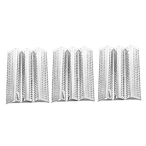 Replace parts 3-Pack Stainless Steel Heat Plate and 3-Pack Stainless Steel Burner,Replacement for American Outdoor Grill Gas Grills 24NB, 24NG, 24NP, 24PC, 36NB, 36PC