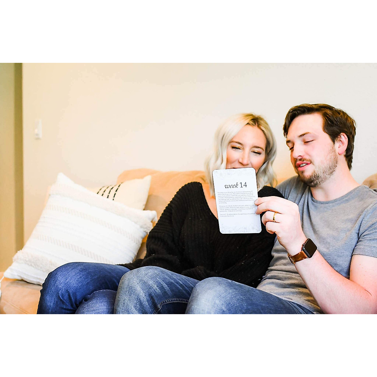 Pregnancy Gift Bundle for Expecting Moms: Pregnancy Prayer Cards + Pregnancy Milestone Cards | Pregnancy Announcement