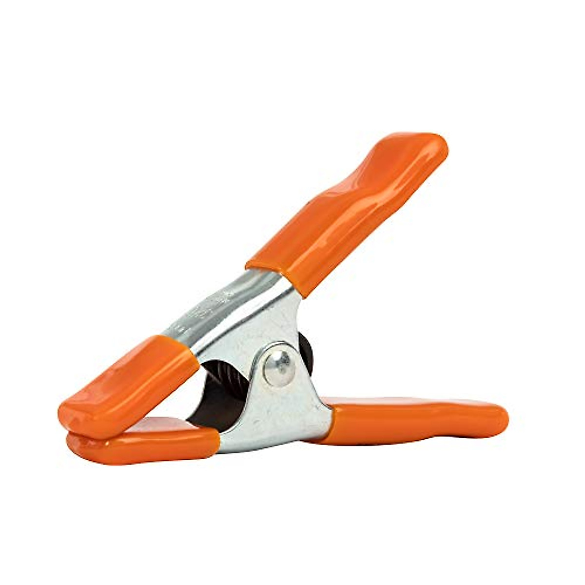 Jorgensen 3201-HT Pony Spring Clamp, 1-Inch, Silver/Orange