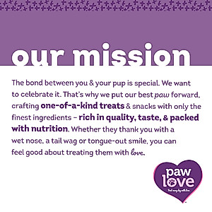 PawLove Treats Quick and Crunchy Gourmet Beef Stick Recipe Dog Snacks – Light and Airy Chew – Rich in Delicious Beef Flavor – Healthy Grain Free, High Protein Chew - Small Dog Size - (1.3 lb. Bag)