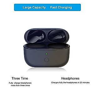Compatible for AirPods Pro Charging Case Replacement, Wireless AirPods Pro Charger Case with Bluetooth Pairing Sync Button,660 mAh Built-in Large Battery