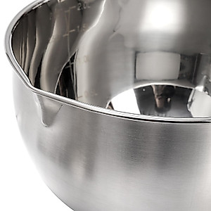 ZENFUN Double Boiler Pot Set with Silicone Spatula, 2000ML/1.8QT Chocolate Melting Pot with 2800ML/2.54QT Stainless Steel Pot, Candy Melting Pot, Chocolate Melter for Butter, Caramel, Cheese, Wax,