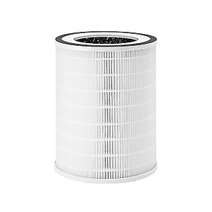 CUCKOO True HEPA Air Purifier Bundle with Extra Filter, Up to 456 sq. ft., 3-Stage Air Filter with H13 HEPA and Activated Carbon, Small Air Purifiers for Home Bedroom, White (CAC-I0510FW)