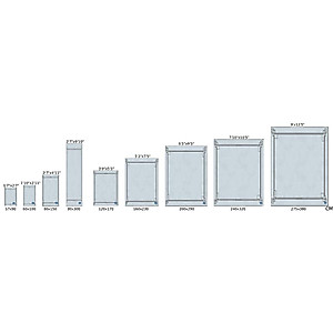 Ladole Rugs Modern Jute Backing Boundless Rustic Area Rug - Durable Home Decor 3x5 Carpet for Living Room, Bedroom, Patio, Balcony, and Office - Ivory, 4x6 (3'11" x 5'3", 120cm x 160cm)