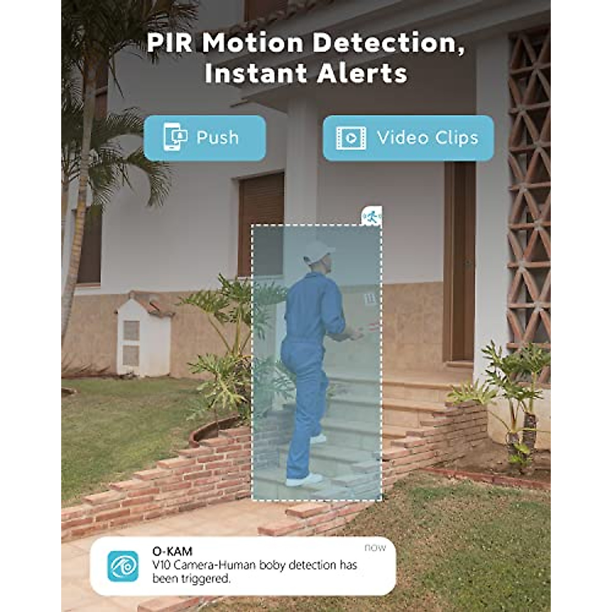 4K Mini Spy Camera WiFi Hidden Wireless Nanny Cam Small Indoor Home Security Secret Cameras Tiny Micro Surveillance Camera with Night Vision AI Human Detection PIR Long-Lasting Battery Life