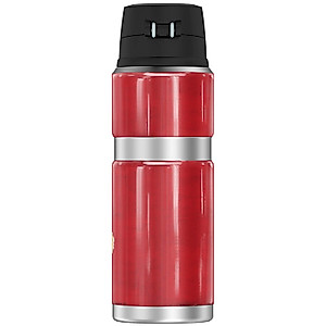 Wonder Woman Character, THERMOS STAINLESS KING Stainless Steel Drink Bottle, Vacuum insulated & Double Wall, 24oz