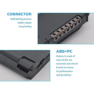ANCBD 5-Pack BT-000318 Replacement Batteries for Zebra for Symbol TC70 TC70X TC700H TC700K TC72 TC75 TC75X TC75EK TC75AH TC75GK TC77 TC77HL TC20XL BT-000318-01 BTRY-TC70X-46MA1-01 Barcode Scanner