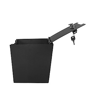 Hooke Road Tacoma Console Storage Safe Lockbox Compatible with Toyota Tacoma 16-23 3rd Gen Pickup Truck