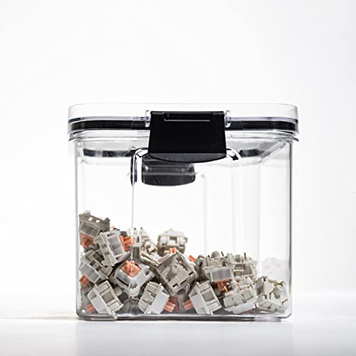 Gliging Switch Storage Mechanical Keyboard Switch Can Keycaps Sealed Can Storage Bottle Display Can Keycap Storage Box