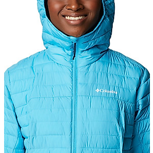 Columbia Women's Silver Falls Hooded Jacket, Atoll, X-Large
