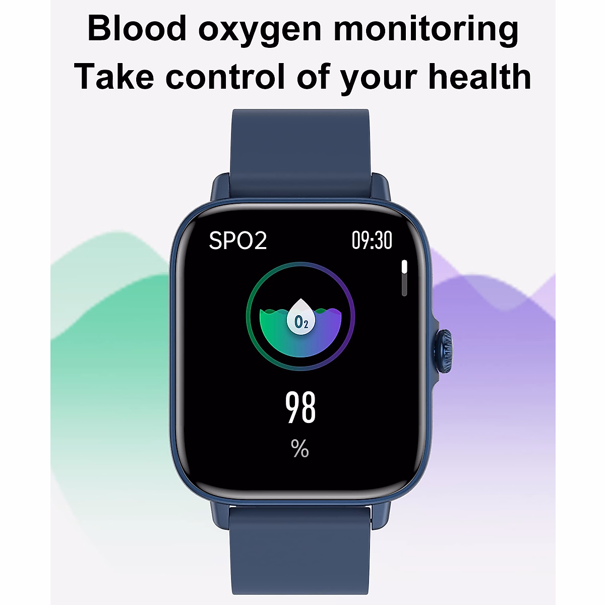 Yihou Smart Watch with Text and Call (Make/Answer Call) Fitness Tracker Waterproof Pedometer Step Counter Calorie Sport Message Reminder Smart Watch for Android Phones Compatible iPhone