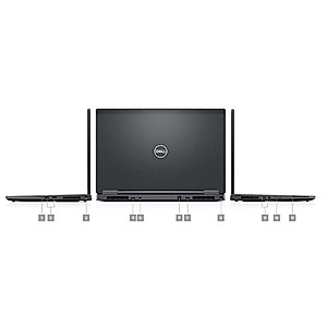 Dell Precision M7730 Laptop, 17.3Inch HD+ (1600x900), Intel Core 8th Gen i7-8850H, 16GB (2x8GB) RAM, 512GB Solid State Drive, Windows 10 Pro (Renewed)