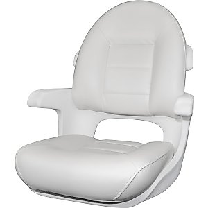 Tempress Elite High Back Helm Seat, White