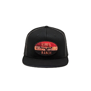 Kimes Ranch Caps American Standard Trucker/Black