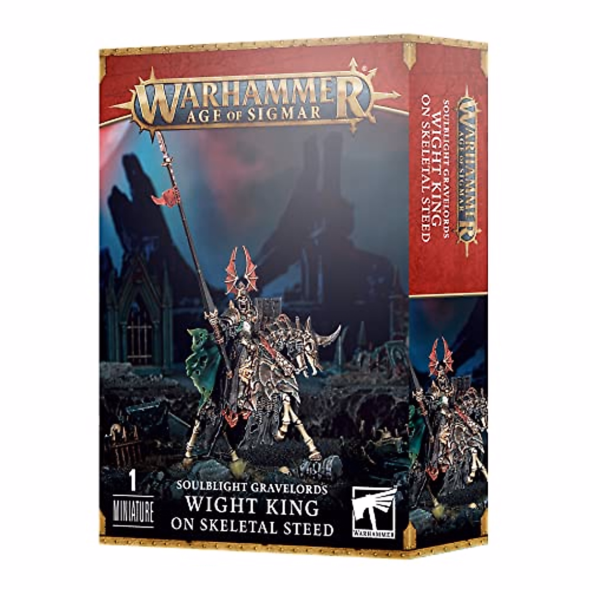 Games Workshop - Warhammer - Age of Sigmar - Soulblight Gravelords Gravelords: Wight King On Steed