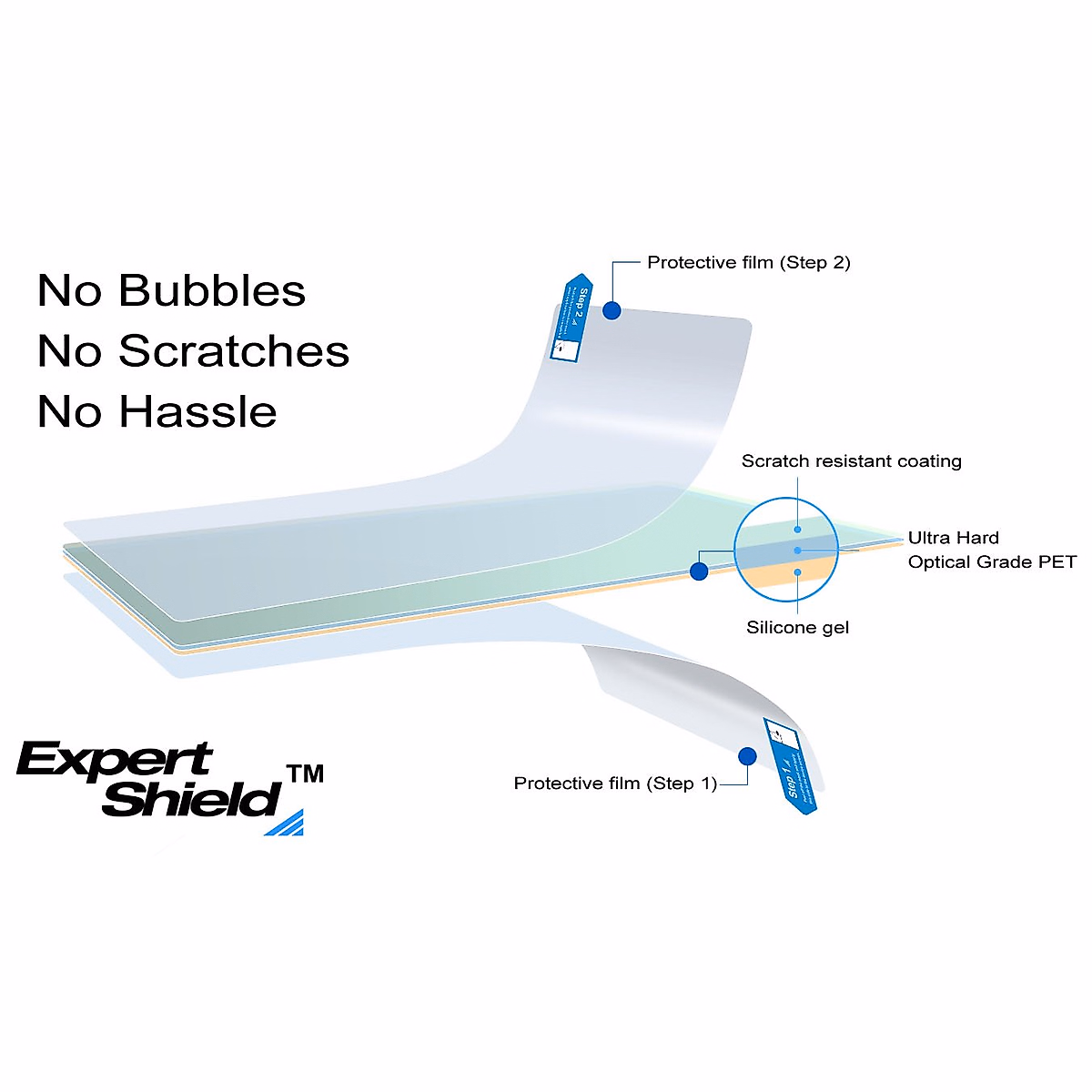 Expert Shield - THE Screen Protector for: FujiFilm X100S / X100 - Crystal Clear
