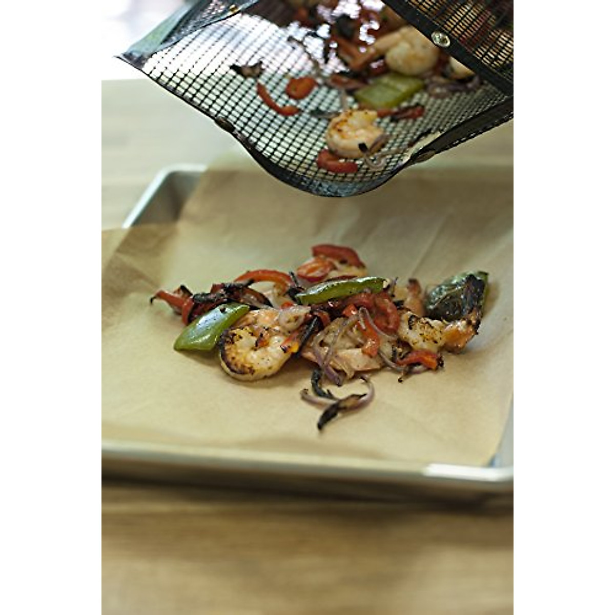 Charcoal Companion CC4142 Medium Non-Stick Mesh Grilling Bag