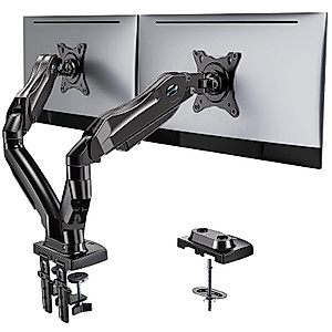 HUANUO Dual Monitor Stand 30 Inch & HUANUO Single Monitor Stand 35 Inch